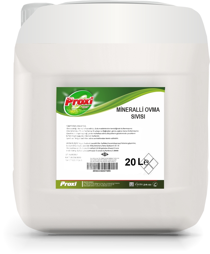 Proxi̇ mi̇neralli̇ ovma sivisi 20 kg li̇mon*1